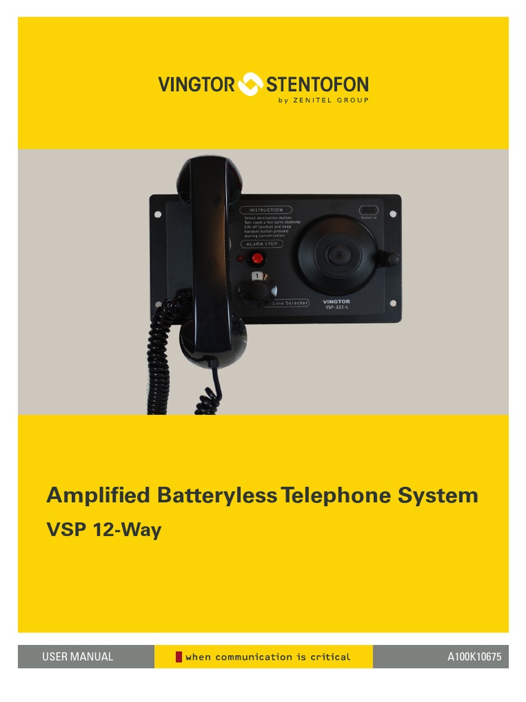 A100K10675 VSP-12-Way Userguide | PDF