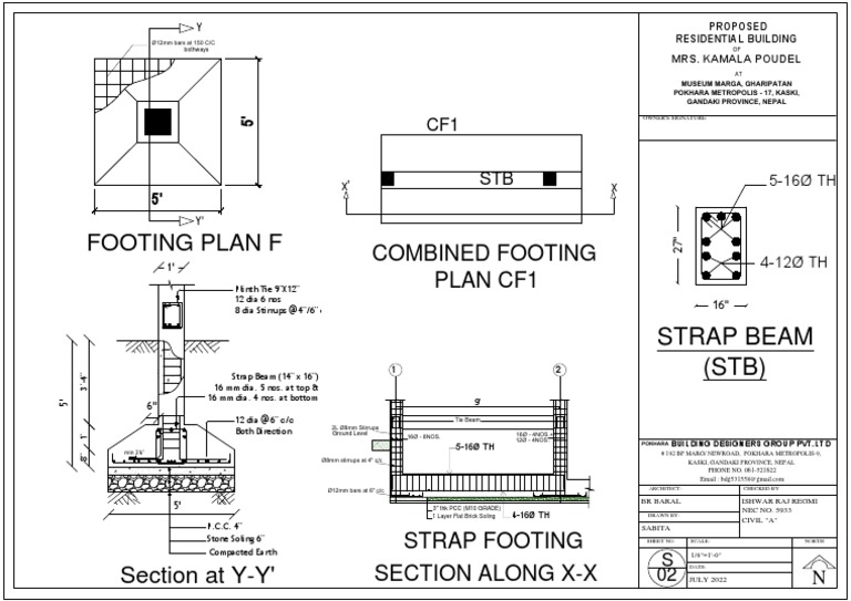 Footing Plan F | PDF