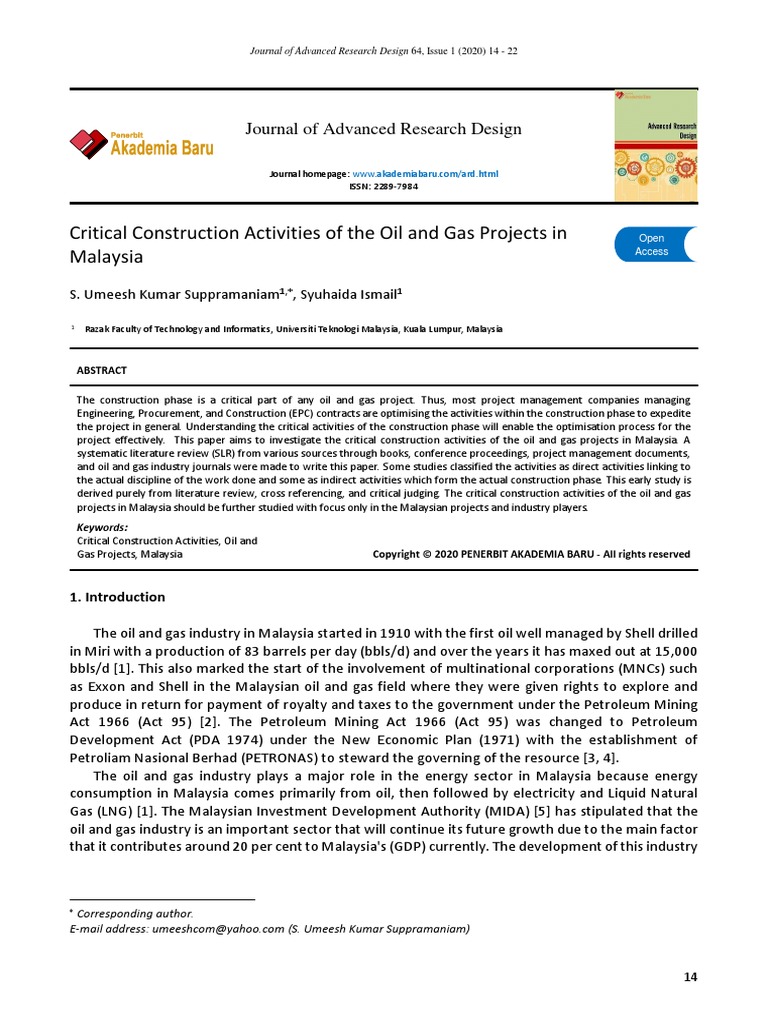 Ardv64 N1 P14 22 | Download Free PDF | Petroleum