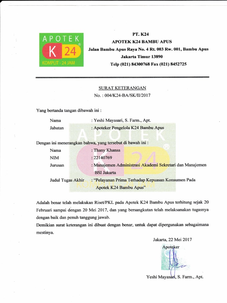 Surat-Keterangan-Riset | PDF