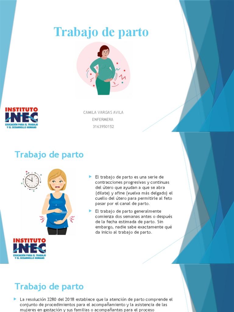 Trabajo de Parto | PDF | Parto | Especialidades Medicas