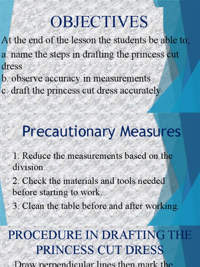 Princess Cut Dress Drafting Guide | PDF