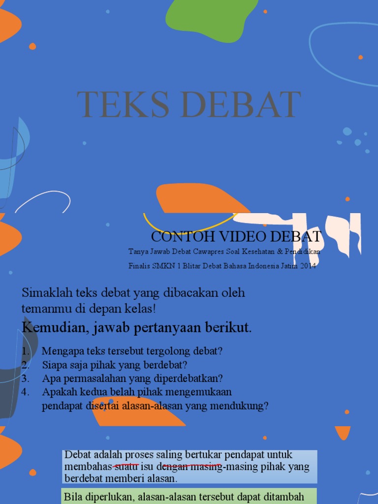 Teks Debat | PDF