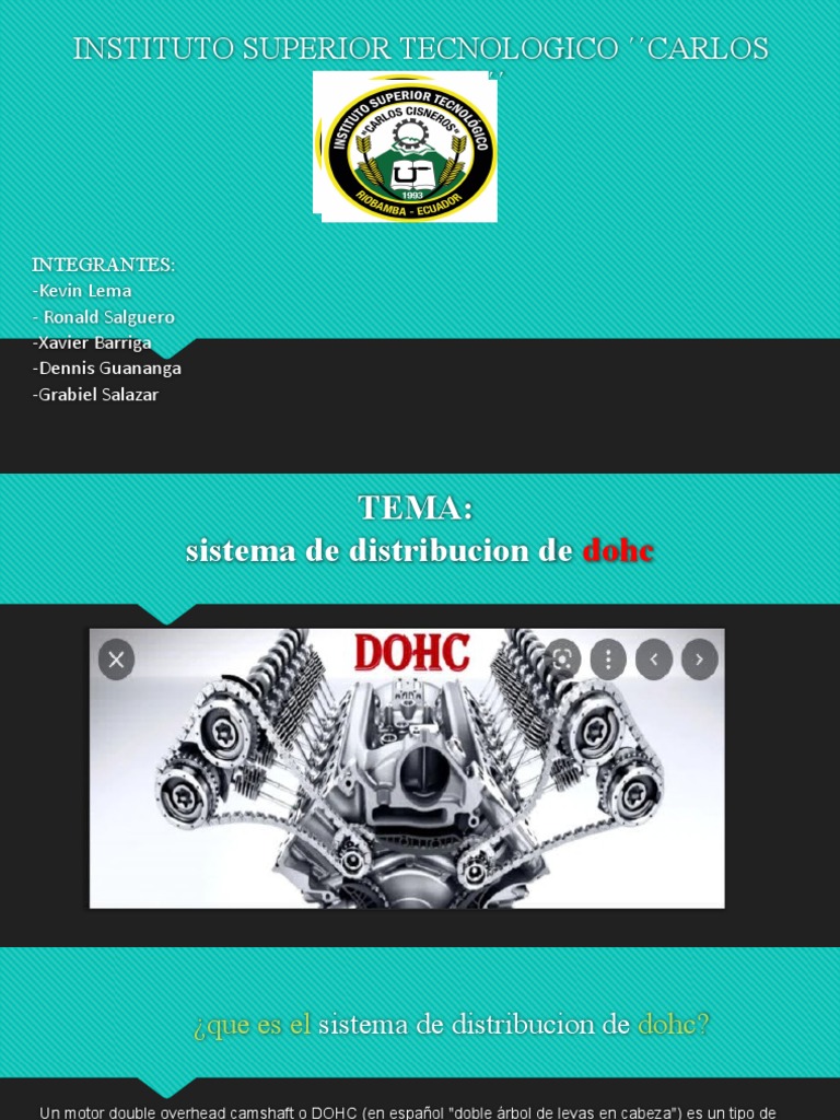 Presentacion Motores | PDF | Engranaje | Motores