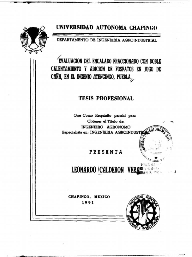 Evaluación Del Encalado Fraccionado y Doble Calentamiento | PDF ...