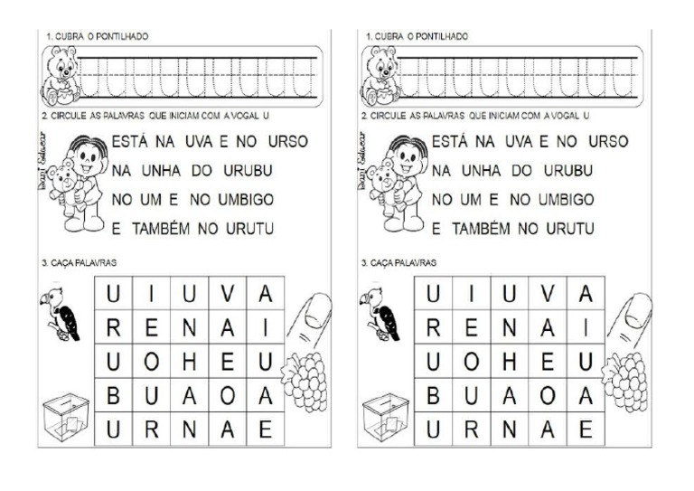 Letra Uu | PDF