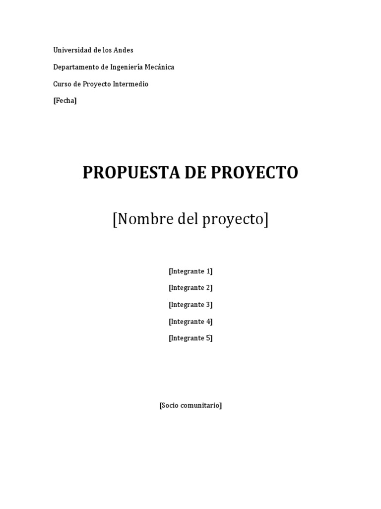 Entregable de Propuesta | PDF