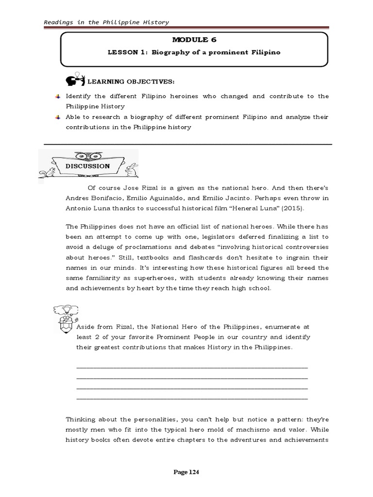 Module 6 History | PDF | Philippines