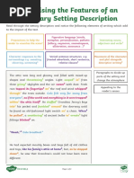 Setting Description Senses Word Mat | PDF