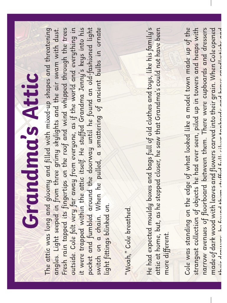 Imaginary Setting Description Example Text Poster - 2xa4 | PDF