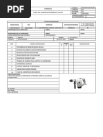 Check List Rectificadora | PDF