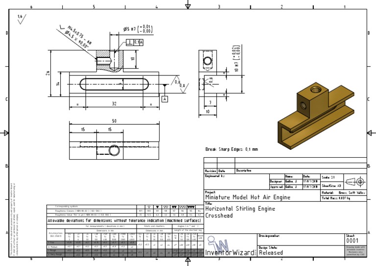 Crosshead | Download Free PDF | Engineering Tolerance | Physical Sciences