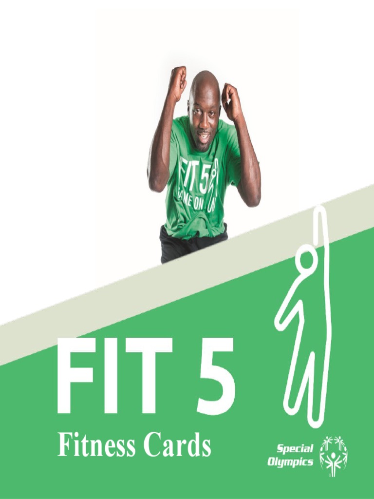 Special Olympics Fitness Guide | PDF | Hand Washing | Public Health