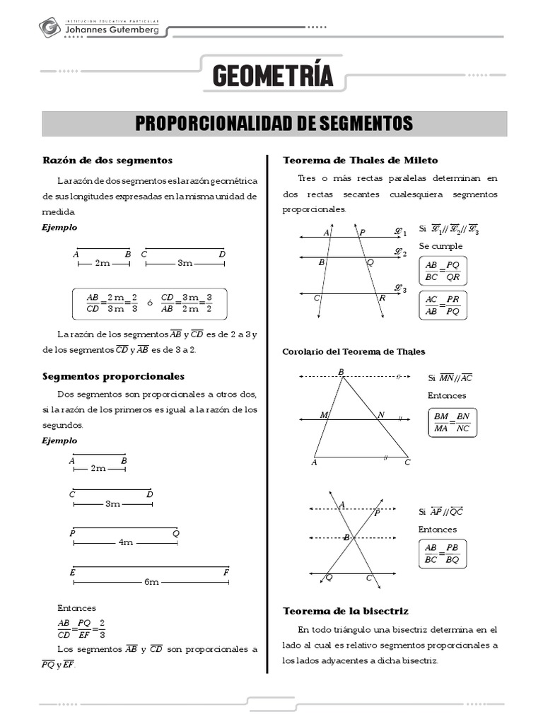 Geometría 3 IIIB | PDF | Triángulo | Geometría del plano euclidiano