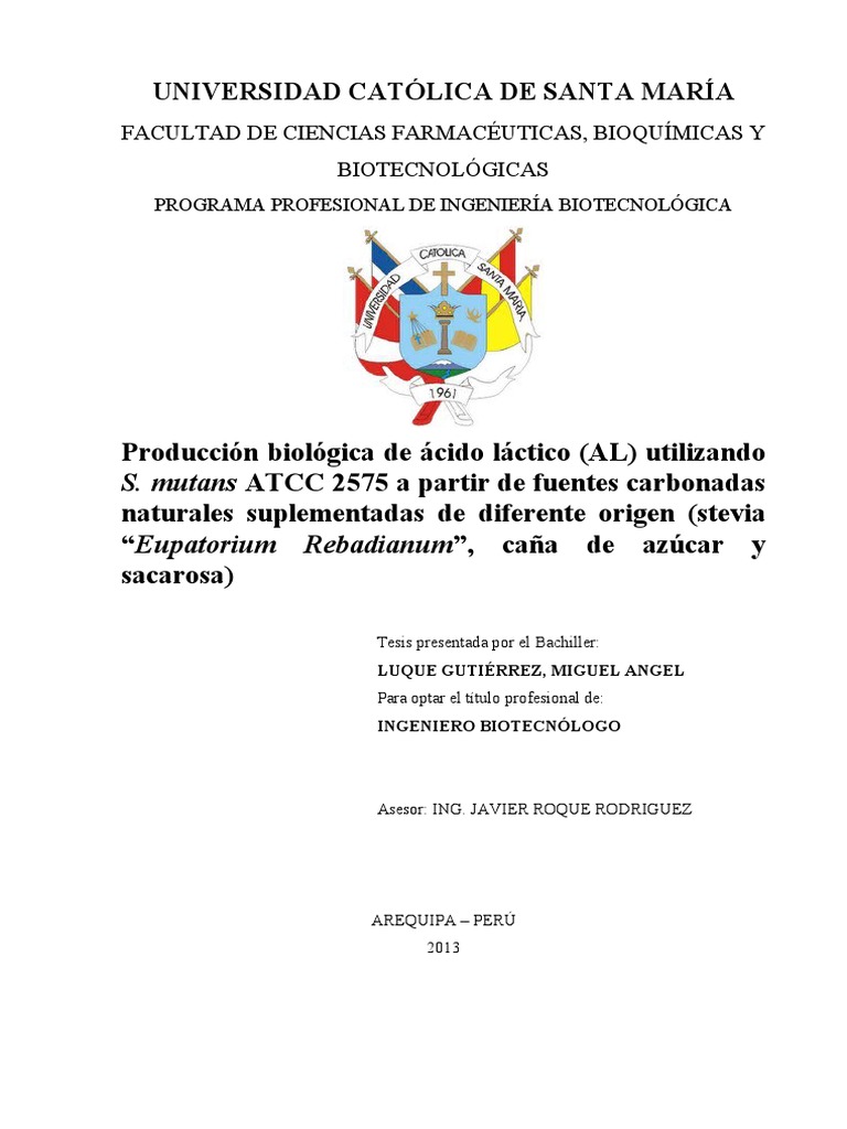 Newwwwwwwww | PDF | Ácido láctico | Fermentación