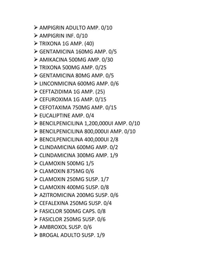 Ampigrin Adulto Am2 | PDF | Science & Mathematics