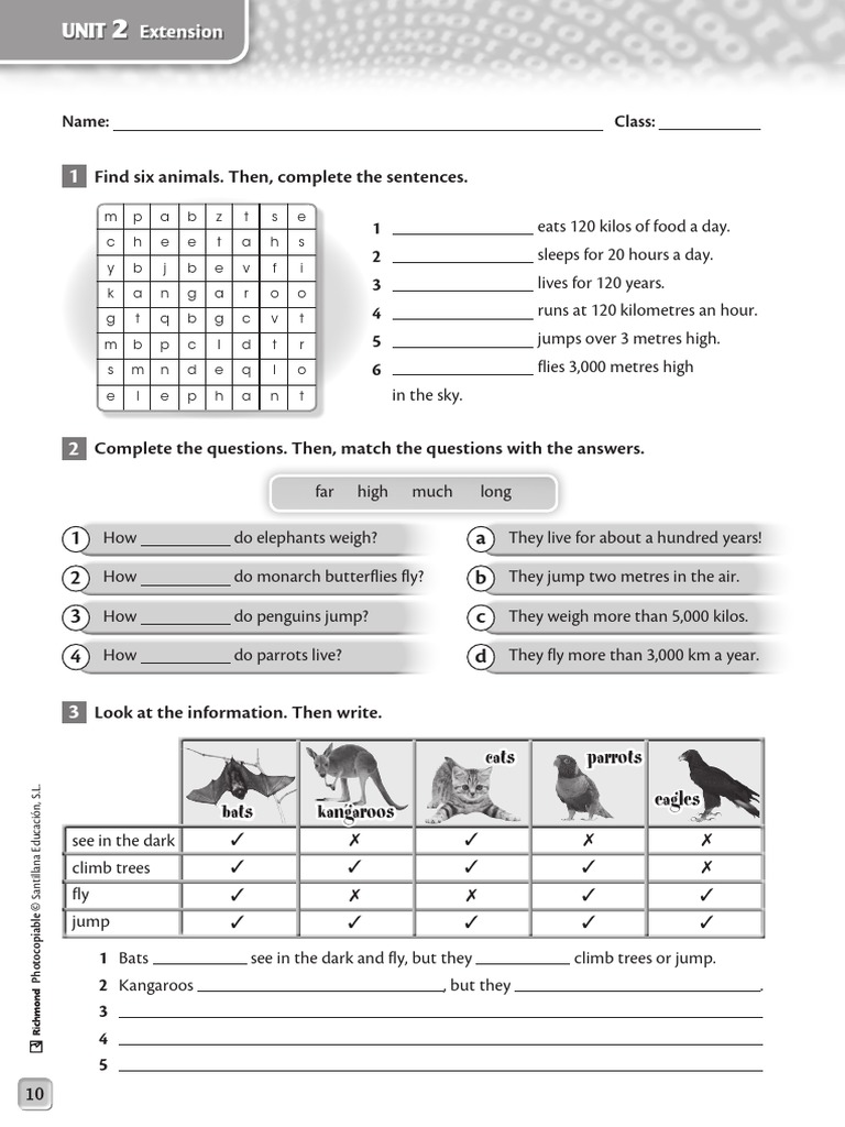 Wonder 6 Unit 2 Extension | PDF | Organisms