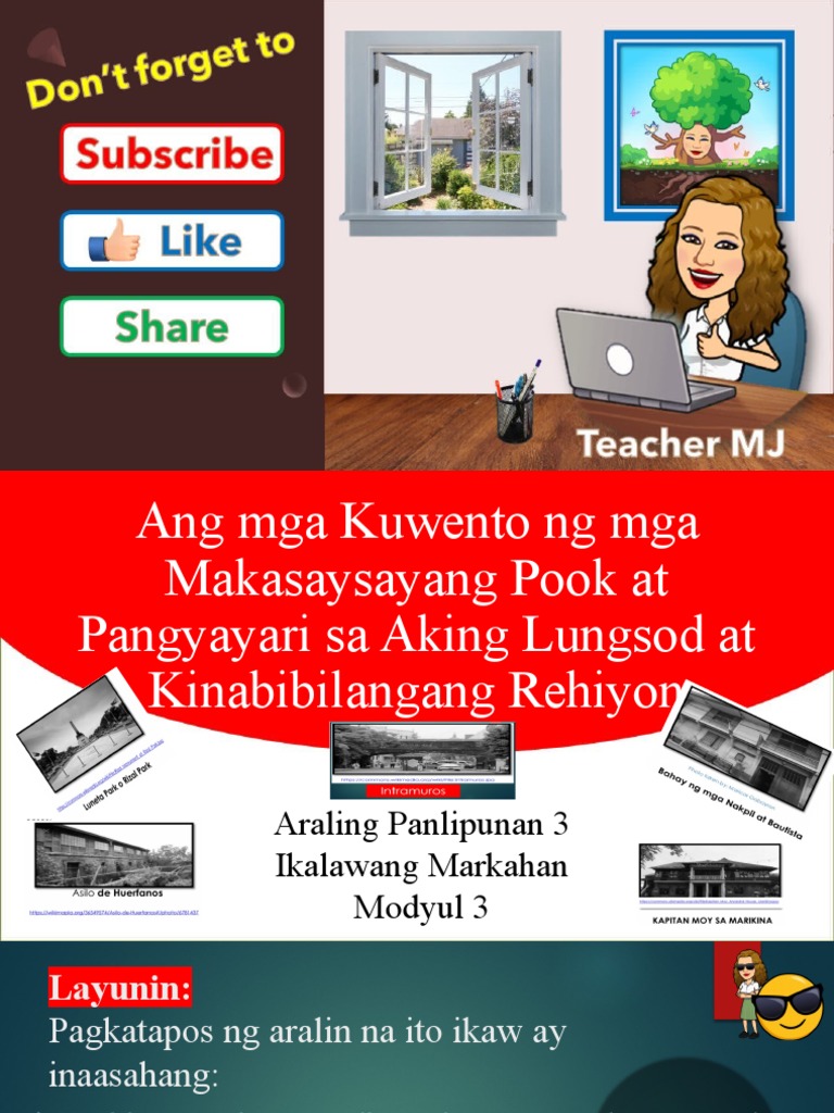 ARALING PANLIPUNAN 3 QUARTER 2 MODULE 3 Ang Mga Kuwento NG Mga ...