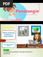 Filipino Module 1 Grade 3 | PDF
