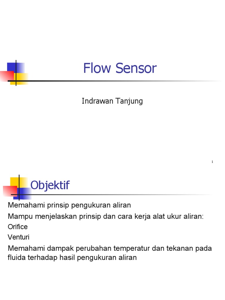03 Flow Sensor | PDF