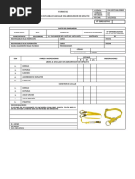 Check List de Línea de Vida Retráctil | PDF