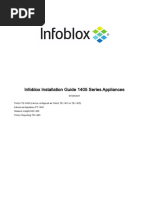 Infoblox Installation Guide 1405 Series Appliances | PDF | Domain Name System | Computer Network