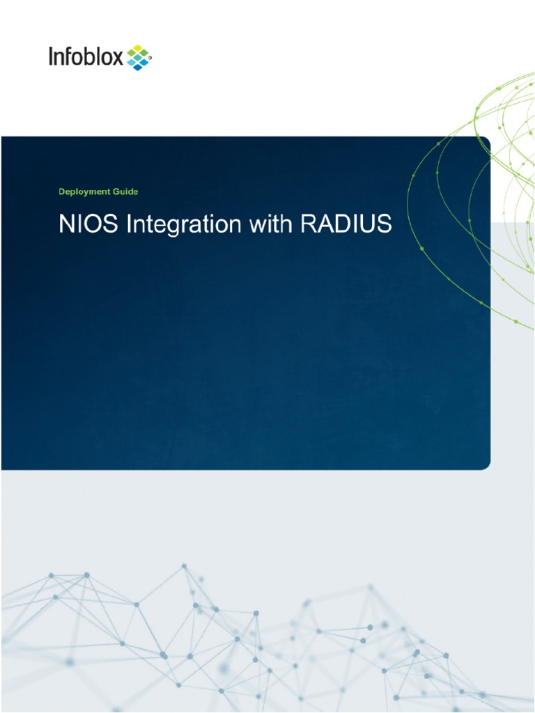 Infoblox Deployment Guide Nios Integration With Radius | PDF | Radius ...