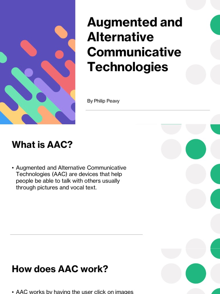 Aac Presentation | PDF