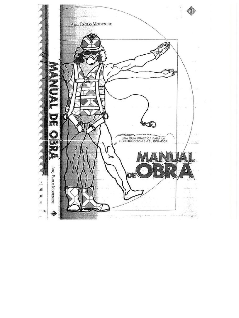 Libro Manual de Obra X Arq Paolo Modenese 2pdf PDF Free | PDF