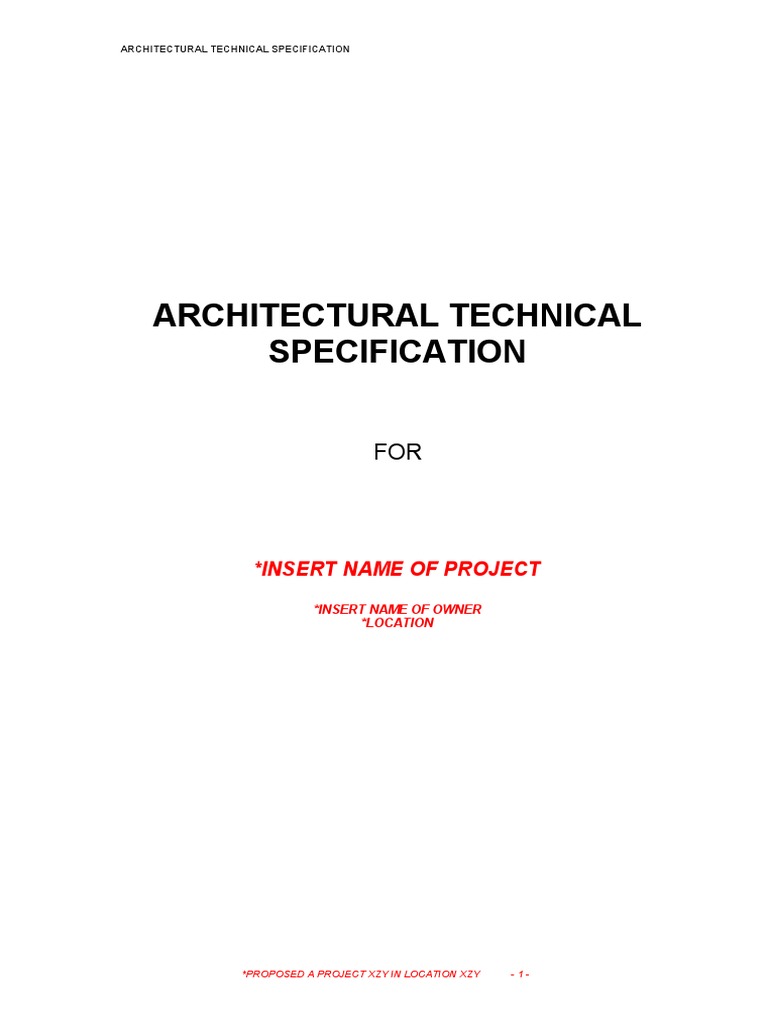 Techspecs Sample 02072023-2 | PDF