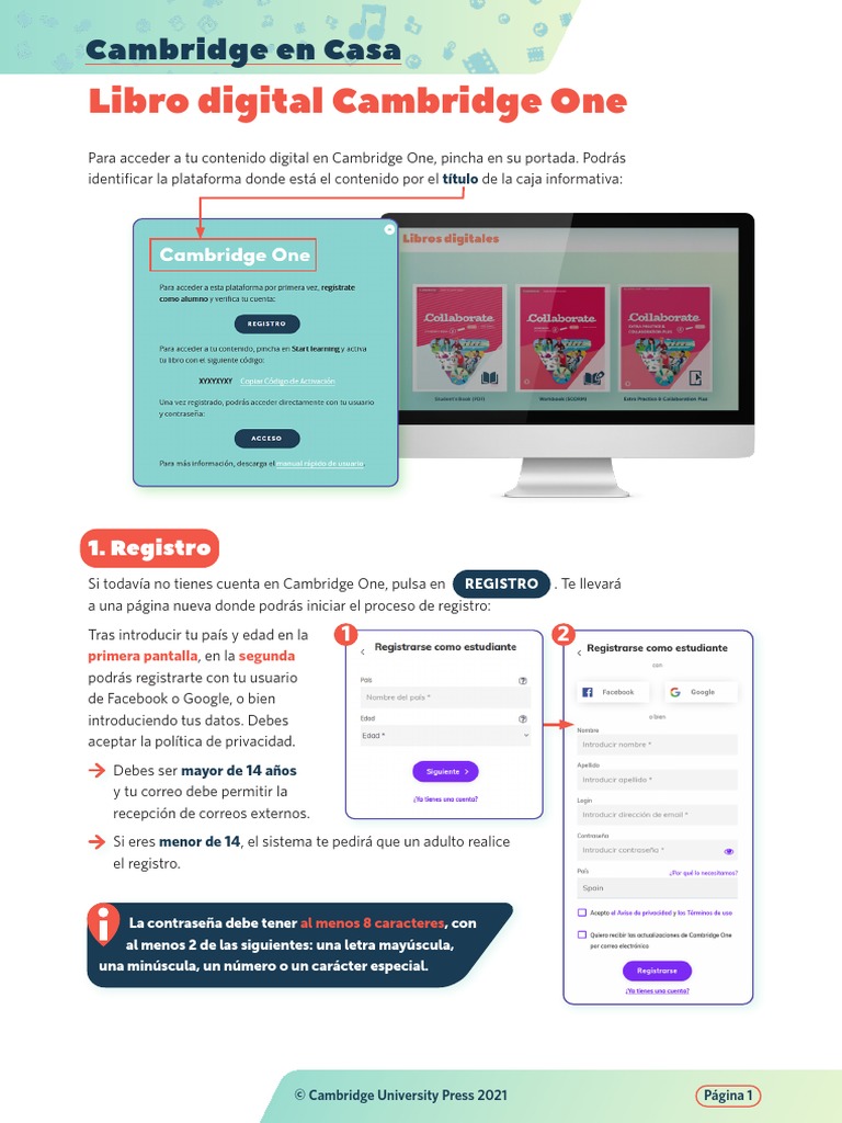 CeC - Manual Cambridge One | PDF | Informática | Software