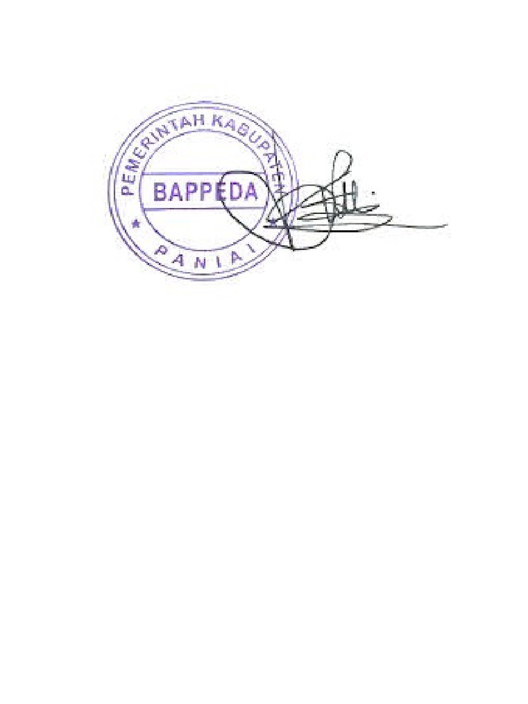 Stempel TTD Ka - Bppda | PDF