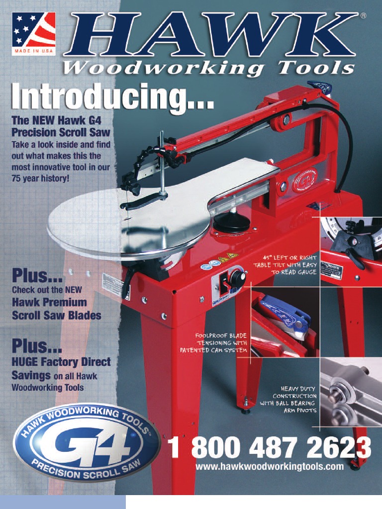 Hawk Woodworking Tools Catalog | PDF | Woodworking | Equipment