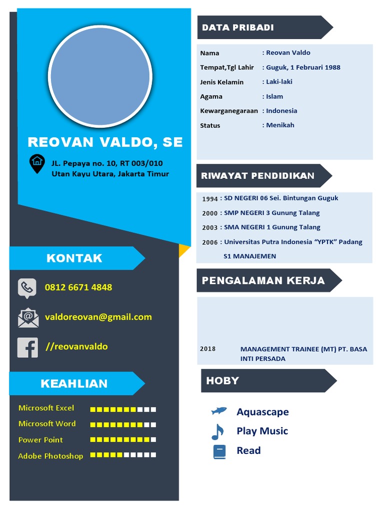 CV Versi 10 | PDF
