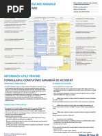 Constatare Amiabila de Accident PDF | PDF