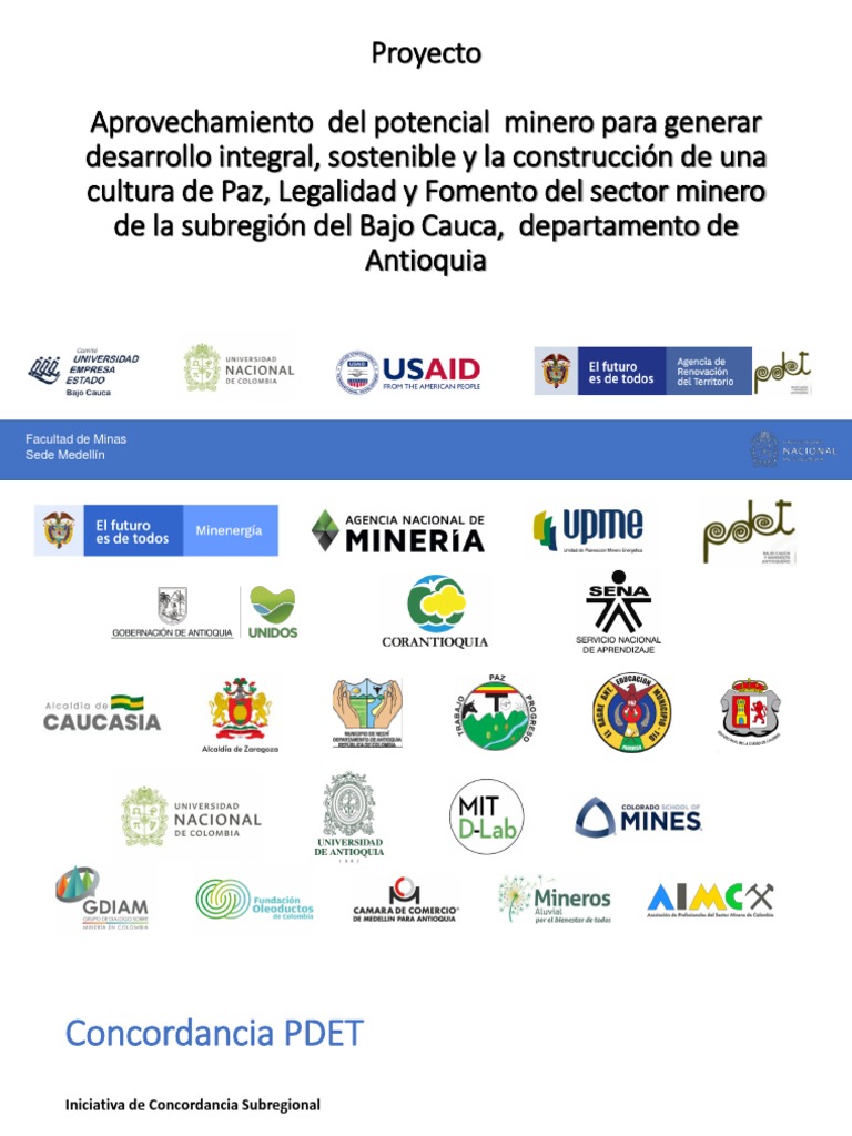 Proy_Bajo_Cauca_290921_CUEE (1) | PDF | Minería