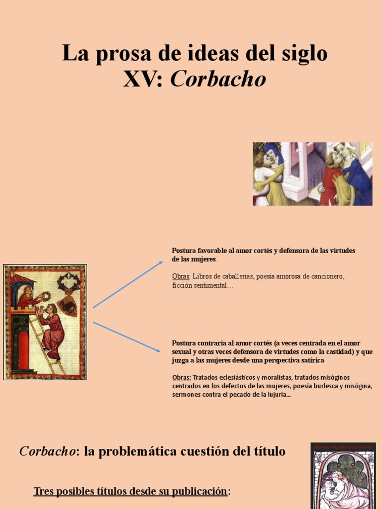 Corbacho: Crítica del Amor Cortés | PDF | Religión y espiritualidad ...