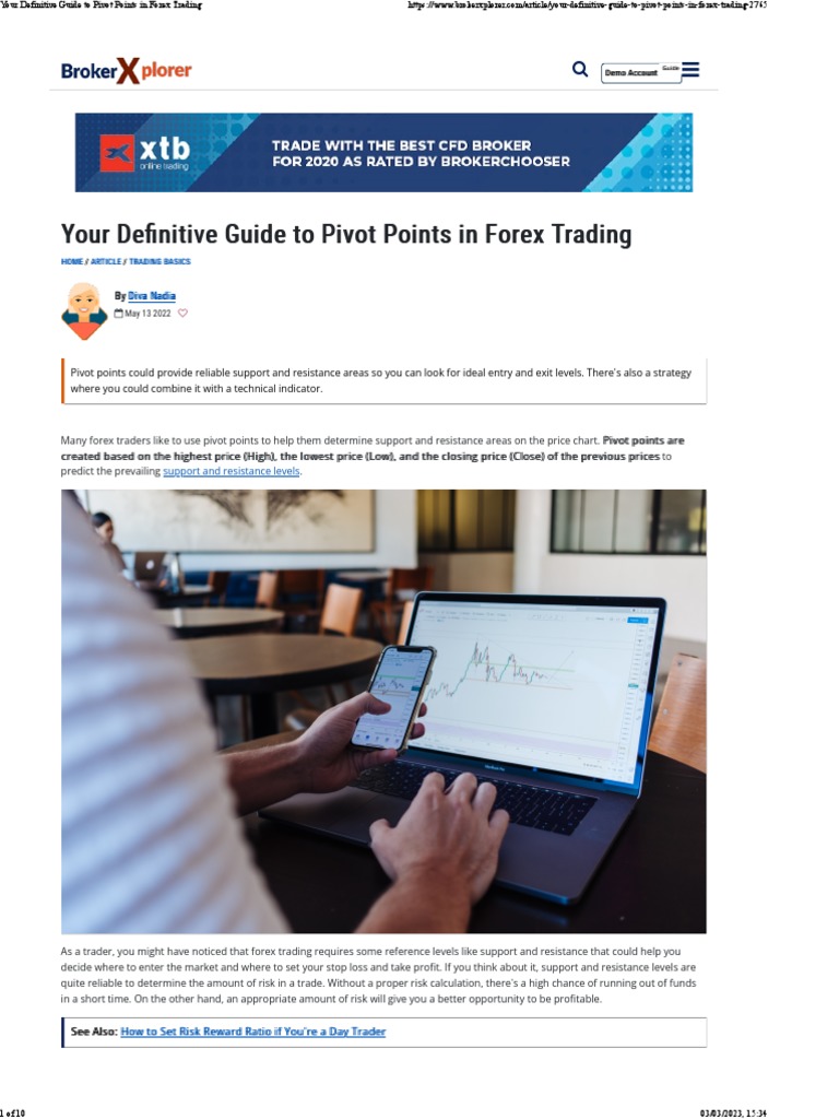 Pivot Points in Forex Trading Explained | PDF | Foreign Exchange Market ...