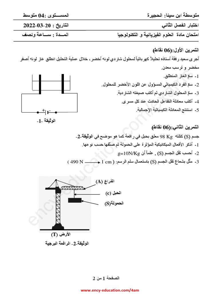 Physics 4am22 2trim1 | PDF