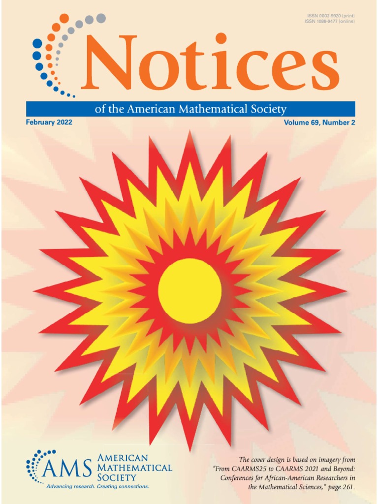 Notices of The AMS February 2022 Article | PDF