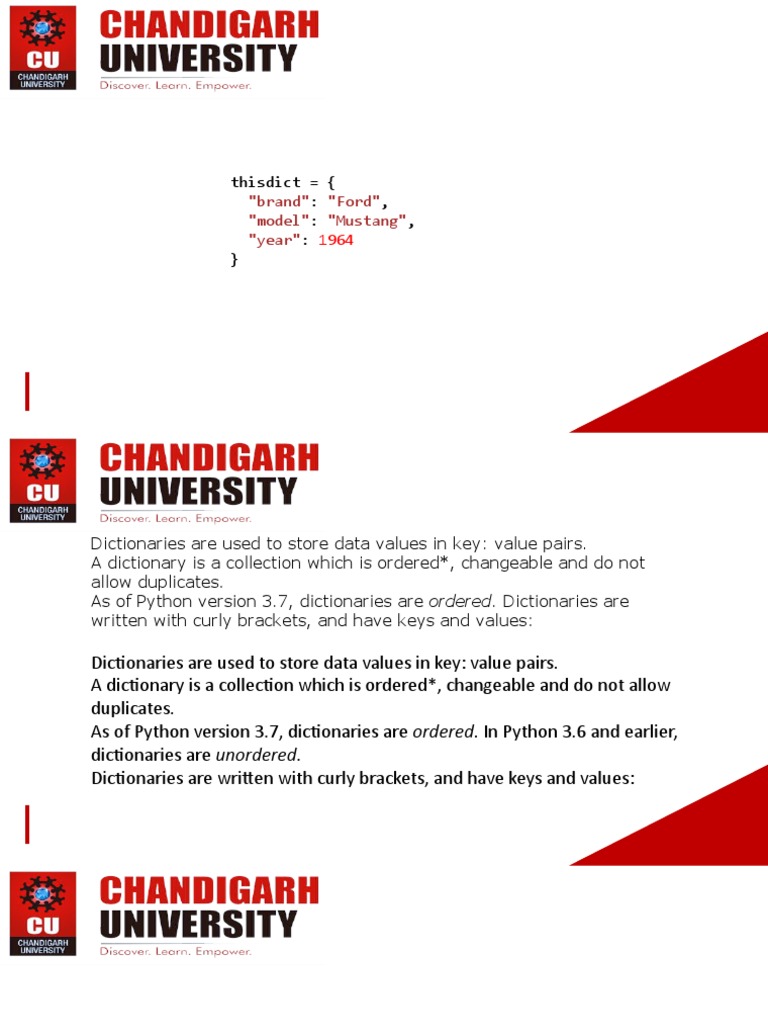 Dictioaries | Download Free PDF | Class (Computer Programming) | Method (Computer Programming)