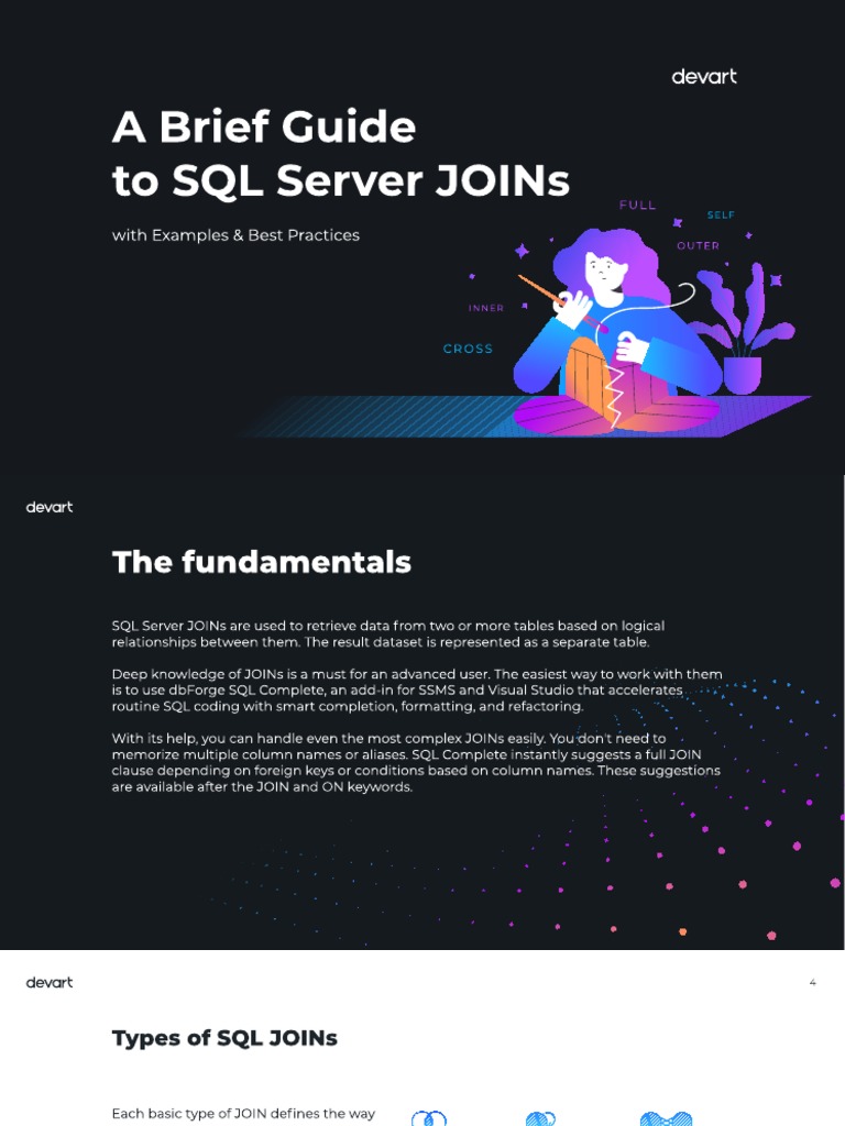 A Brief Guide To SQL Server JOINs | PDF | Information Technology ...