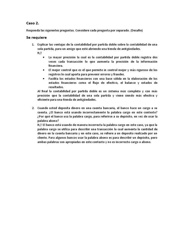 Caso 2 | PDF
