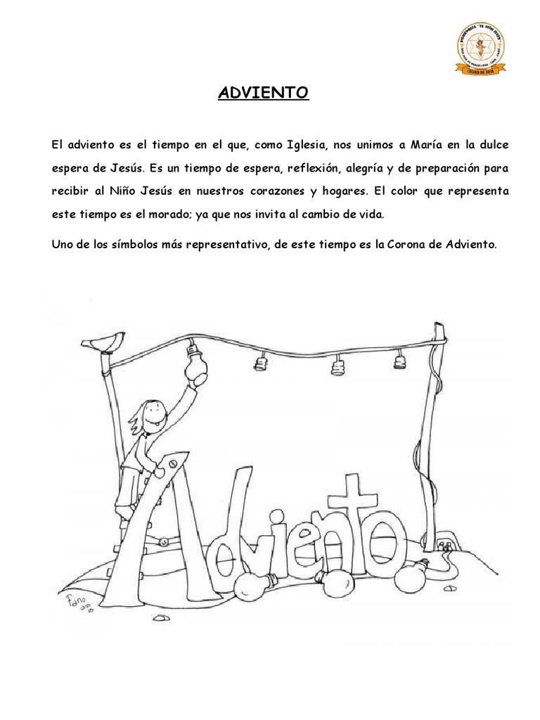 Ficha de Religion - Adviento y Corona de Adviento | PDF | Religión y espiritualidad