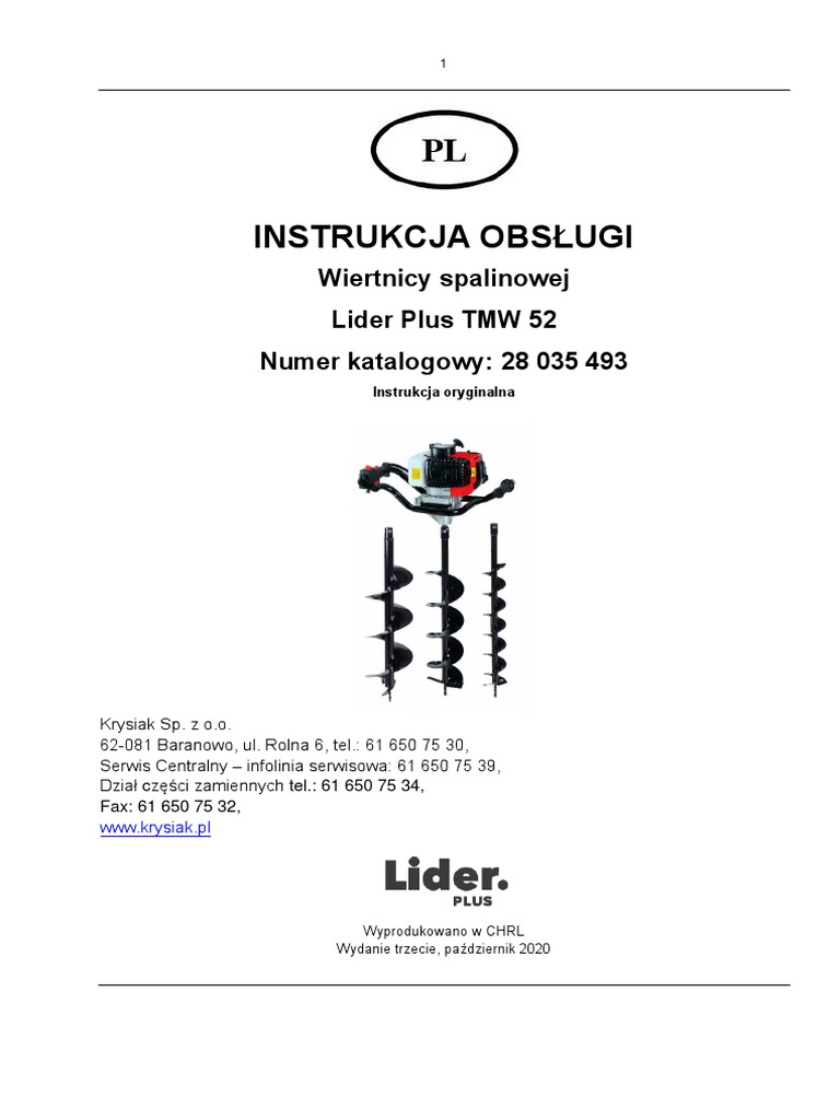 Manual LPW TMW52 | PDF