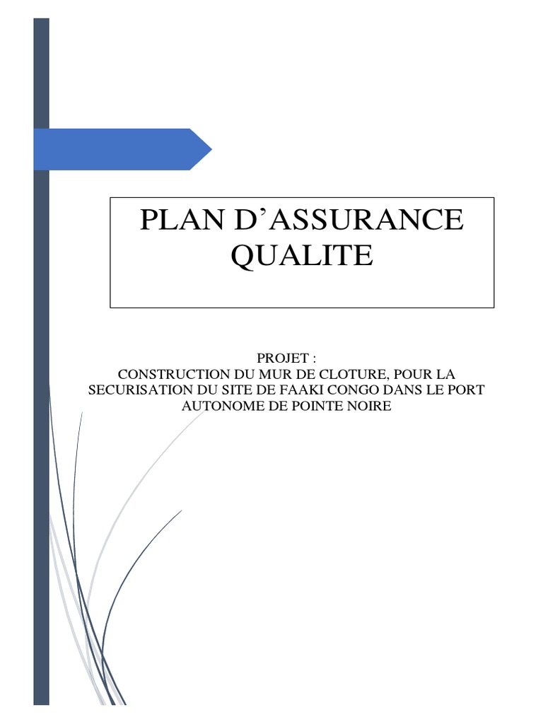 Plan D'assurance Qualité | PDF | Sécurité | Risque