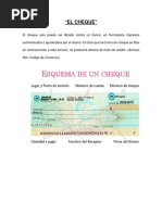 Tipos de Cheque Que Circulan en Guatemala | PDF | Cheque | Bancos