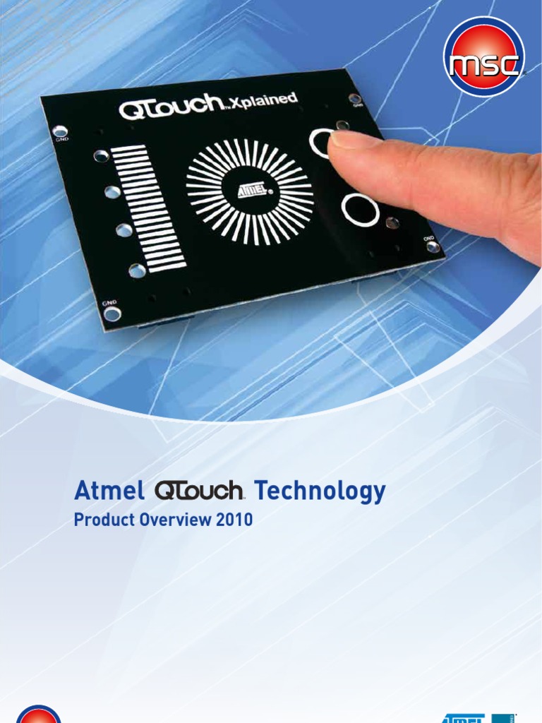 Atmel Q Touch | PDF | Microcontroller | Touchscreen