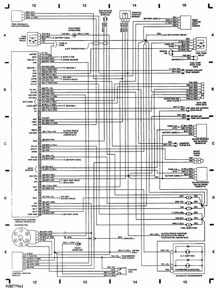 Diagrama Ranger 2012 | PDF