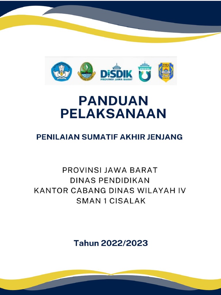 Panduan Penilaian Sumatif Akhir Jenjang Revisi | PDF Panduan Penilaian Sumatif Akhir Jenjang Revisi | PDF